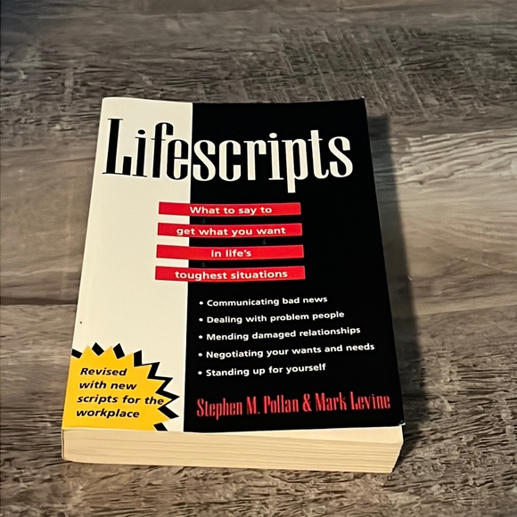 book | Other | Lifescripts By Stephen Pollan Mark Levine | Poshmark